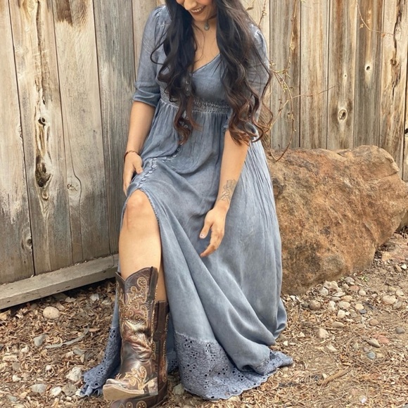Shyanne | Dresses | Shyanne Western Country Maxi Dress | Poshmark